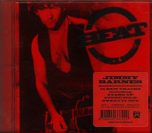 JIMMY BARNES- Heat (CD, 1993) [Gold Disc, Translucent Red Jewel Case ...