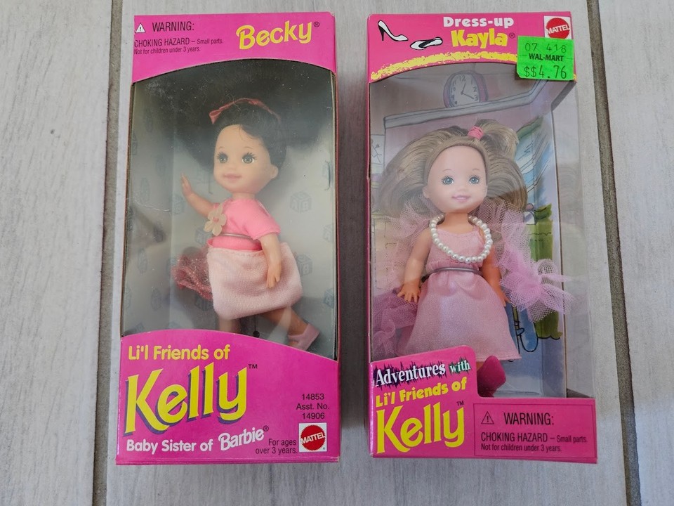 Lot 6 NIB NRFB 2016 Li'l Friends of Kelly Barbie Dolls Mattel | eBay