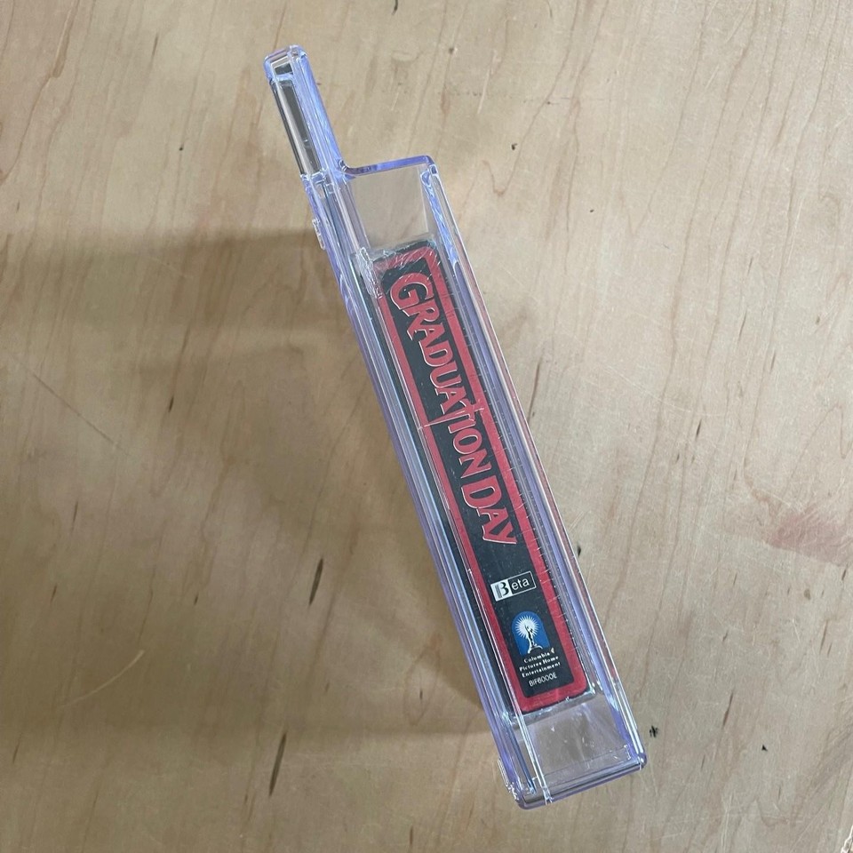 GRADUATION DAY (1981) Sealed Betamax RCA Side Loader Slasher Horror ...