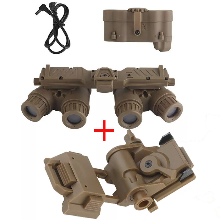 Tactical Hunting Dummy GPNVG 18 + Plastic L4G24 NVG Mount +Battery Box ...