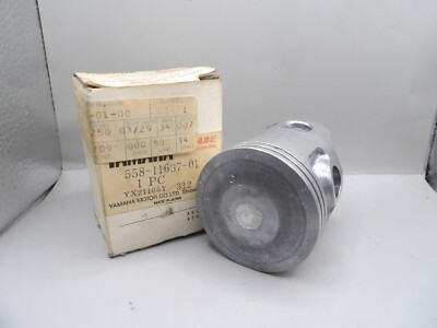 NOS Yamaha DT100 1976-1980 MX100 79-83 Genuine 3rd O/S 52.75 Piston 558 ...