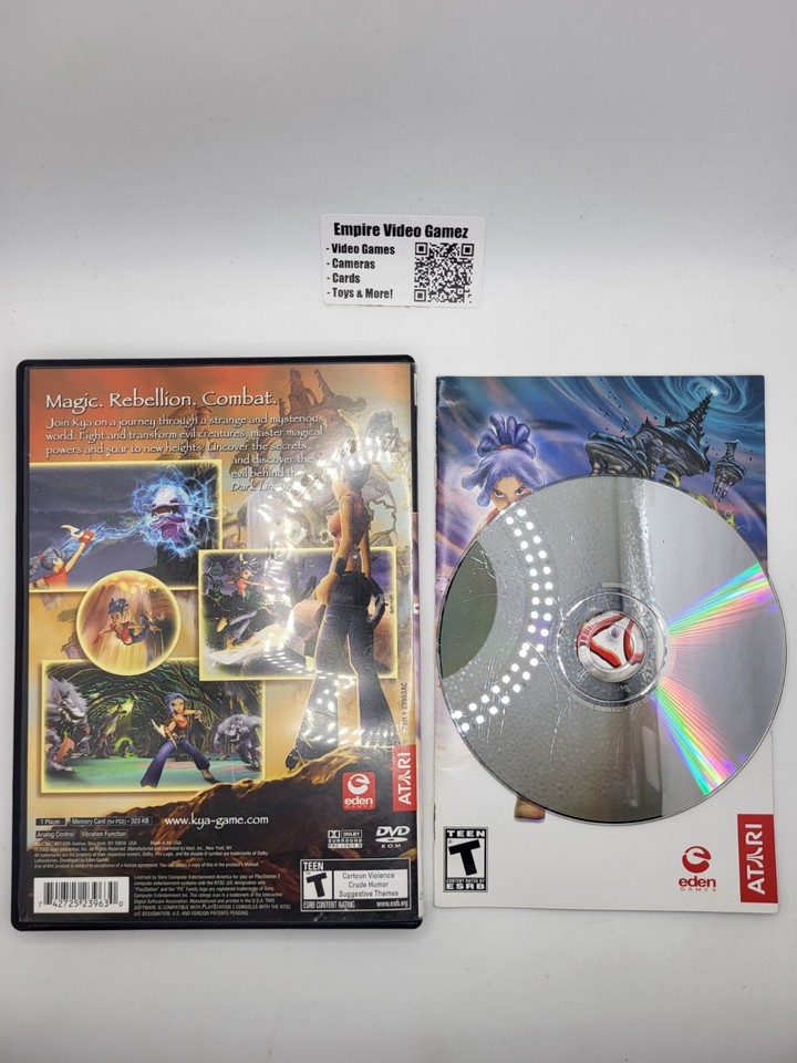 Kya: Dark Lineage (Sony PlayStation 2 PS2, 2003) - Complete - CIB | eBay