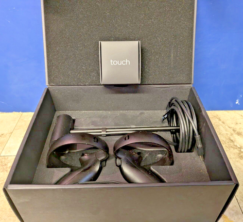 Oculus Rift Touch Controllers Pair with Sensor in original black box | eBay