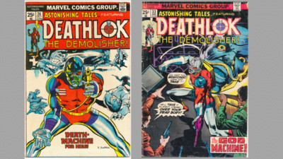 Astonishing Tales Featuring "Deathlock" Comic Books #'s 26 & 33, Marvel ...