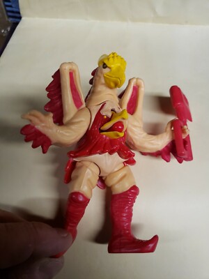 Power Rangers 1994 Chicken Pete & Repeat Villain Action Figure axe ...