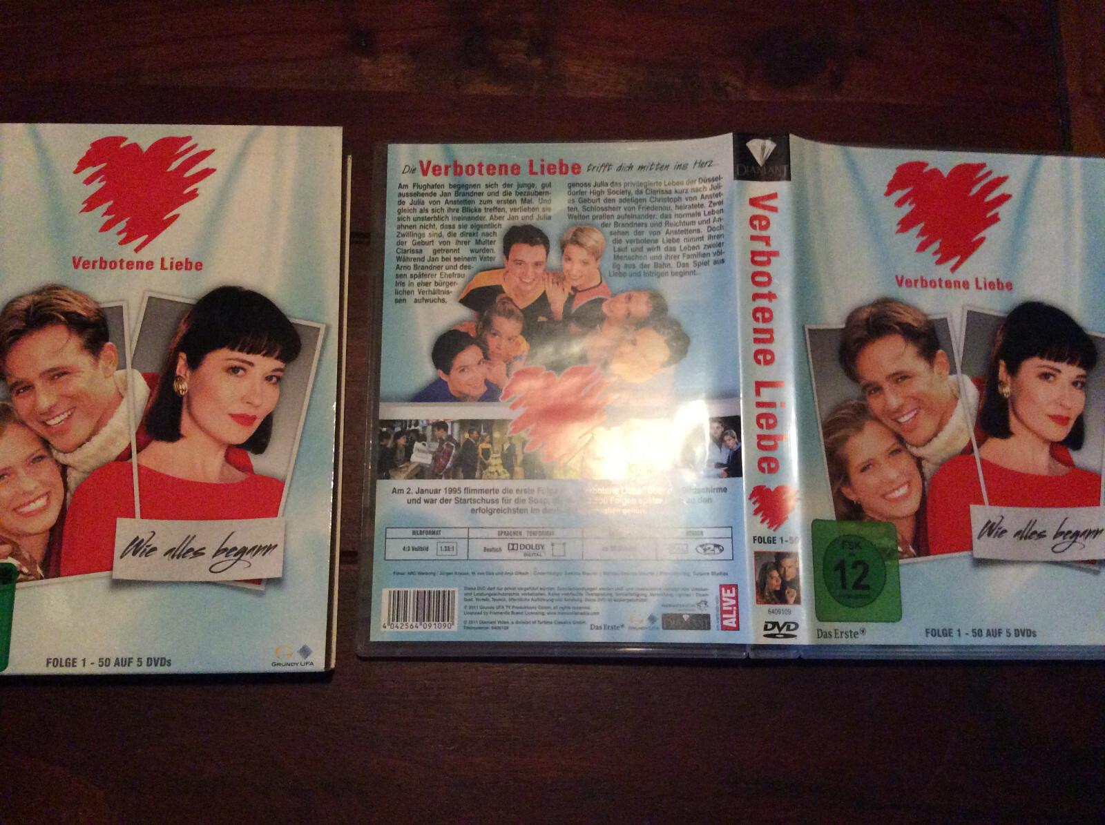 Verbotene Liebe - Wie alles begann [5 DVD Box] Folge 1-50 Valerie ...