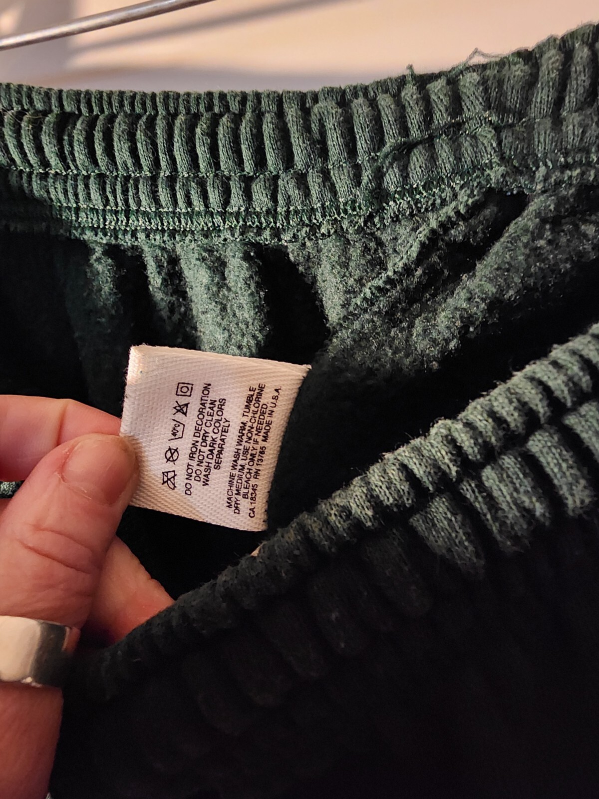 Wilson Athletic Cotton Sweatpants, yellow logo size Large | eBay