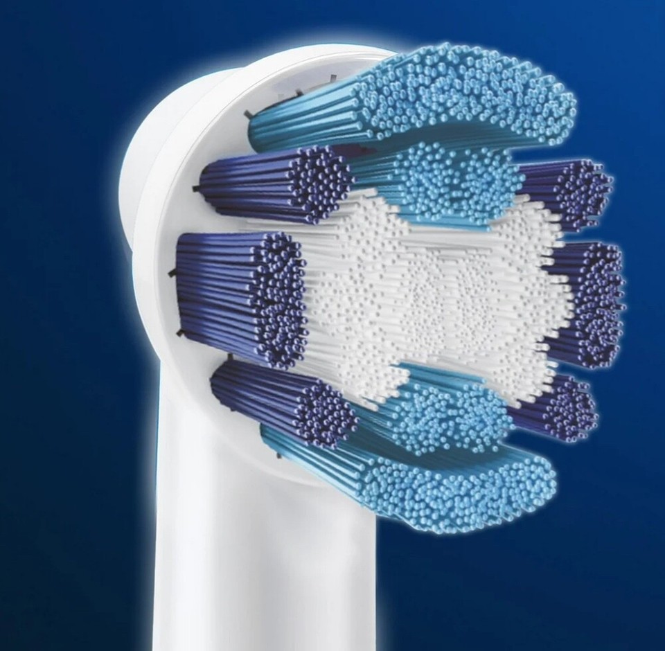 Oral-B Precision Clean X Toothbrush Heads (4 heads per pack) x shaped ...