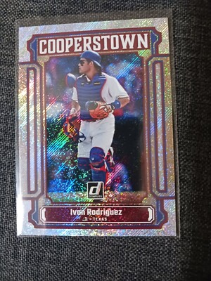 Ivan Rodriguez 2023 Donruss Cooperstown Rapture Card #CT1 | eBay