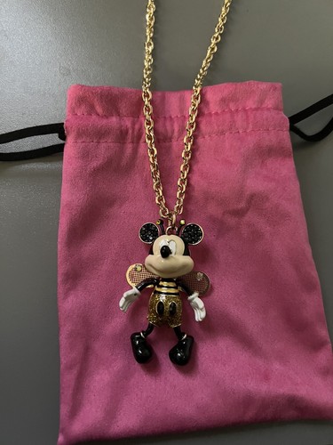 Disney parks X Betsey Johnson collection Mickey Mouse Bee Pendant ...