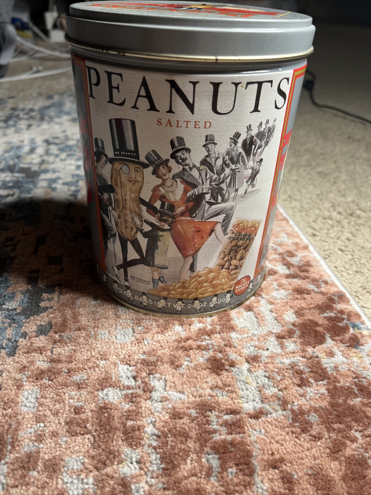 1989 Rare Planters Peanut Tin Can Limited Edition In Very Good ...
