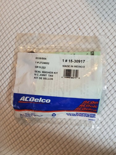 GM OEM 2724952 A/C Compressor Seal Pack of 2 ACDelco 15-30917 89019245 ...