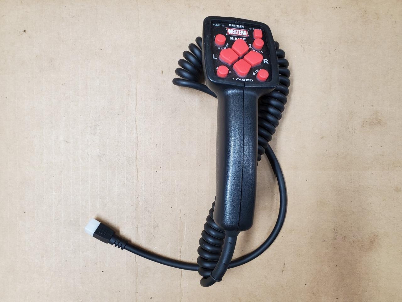 Tested OEM Western Handheld Controller Snow plow 4 pin 35500 Fleet Flex ...