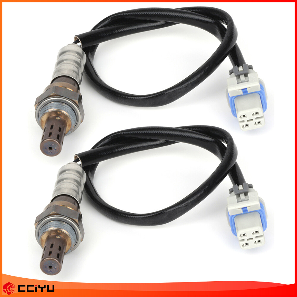 2pcs Upstream Fits 2008-2013 Chevrolet Corvette 6.2L 02 Oxygen O2 ...
