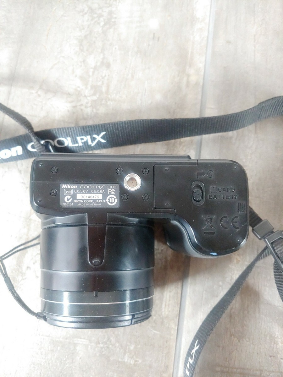 NIKON COOL PIX L100 N16184 DIGITAL CAMERA W/ STRAP - GREAT NIKON COOL PIX L100 N16184 DIGITAL CAMERA W/ STRAP - GREAT