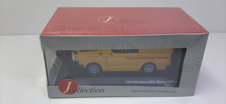 1/43 Jcollection, TOYOTA Hiace DHL Macau 2007 | eBay