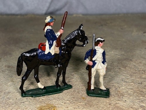 Scott Lesch Figures, American Soldiers of American Revolution, 2x ...