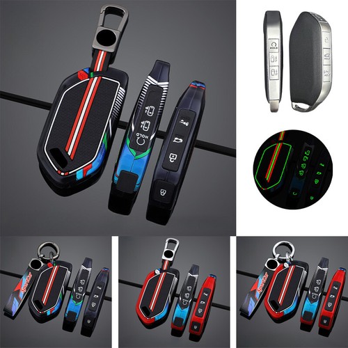 7 Button Alloy Silicone Car Key Case Cover For Kia Sorento EV9 GT Line ...