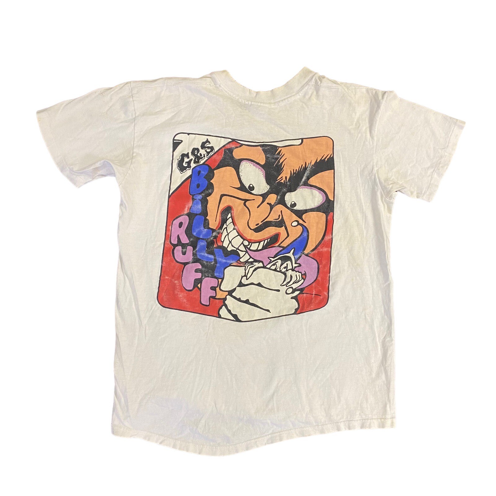 VTG 80s GORDON AND SMITH G&S BILLY RUFF SKATEBOARD T-… - Gem