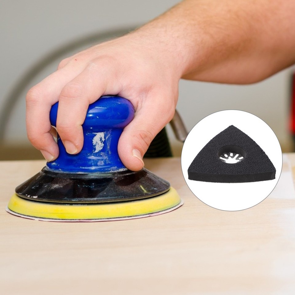 Electric Sander Disc Sanding Discs Pad Set Paper for Triangle Grinder ...