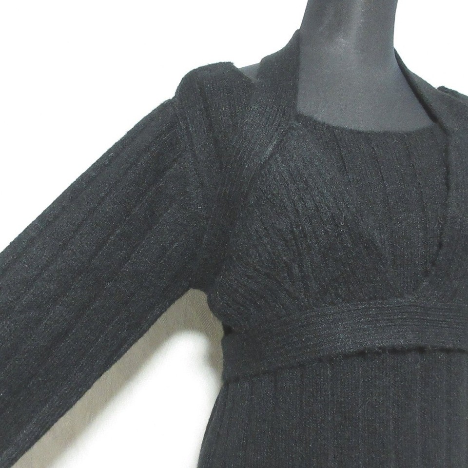 AMERI UNDRESSED TAPE BUSTIER RIBLONGKNIT Knit Dress Size F Black Women USED | eBay