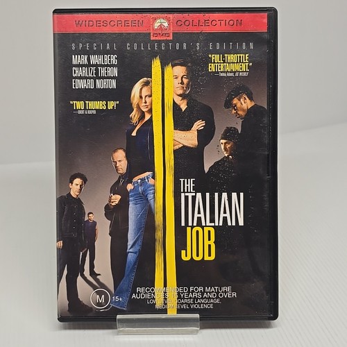 Italian Job, the (DVD, 2003) Donald Sutherland Edward Norton Jason ...