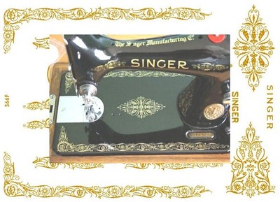 Storage & Display - Decals For Antique Singer 66 Sewing