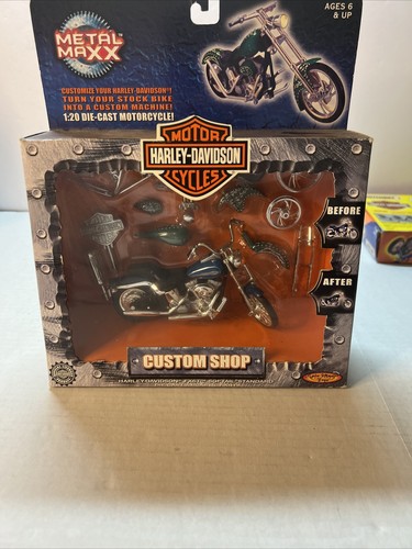 Metal Maxx Harley Davidson Custom Shop FXST Softail Standard 1:20 ...