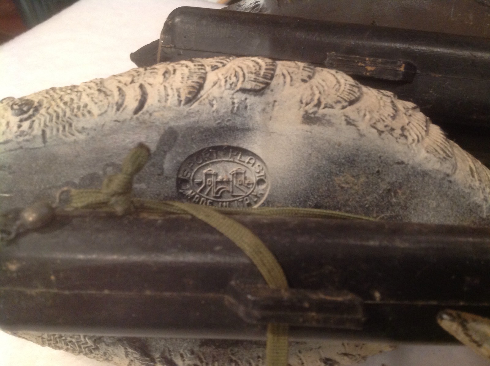 Green wing Italian SportPlast Plastic Duck Decoys drake & 2 hens ...