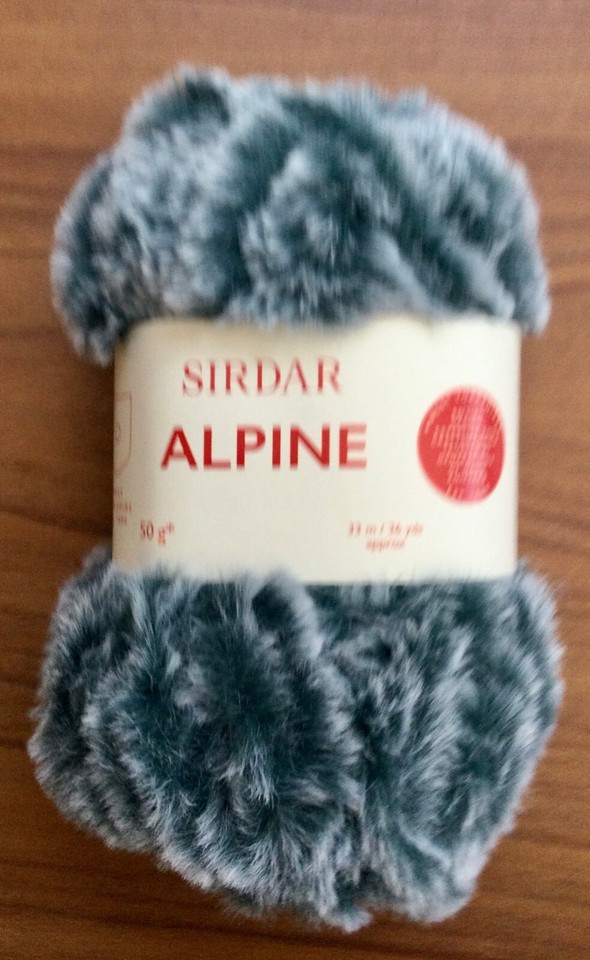 Sirdar Alpine Luxe Fur Effect Knitting Yarn Wool 50g | eBay UK