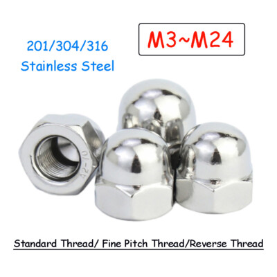 Acorn Nut Stainless Steel End Cap Nuts Metric All Type & Size for ...