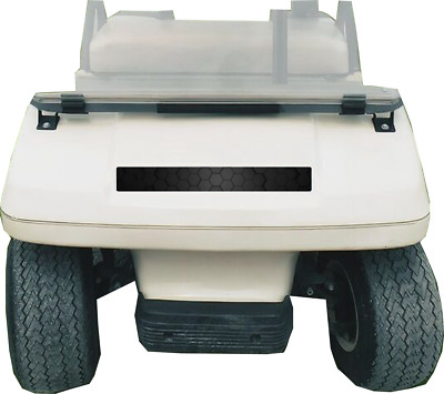 Hexagon Design Club Car Front Name Plate. Fits Club Car DS & Carryall ...