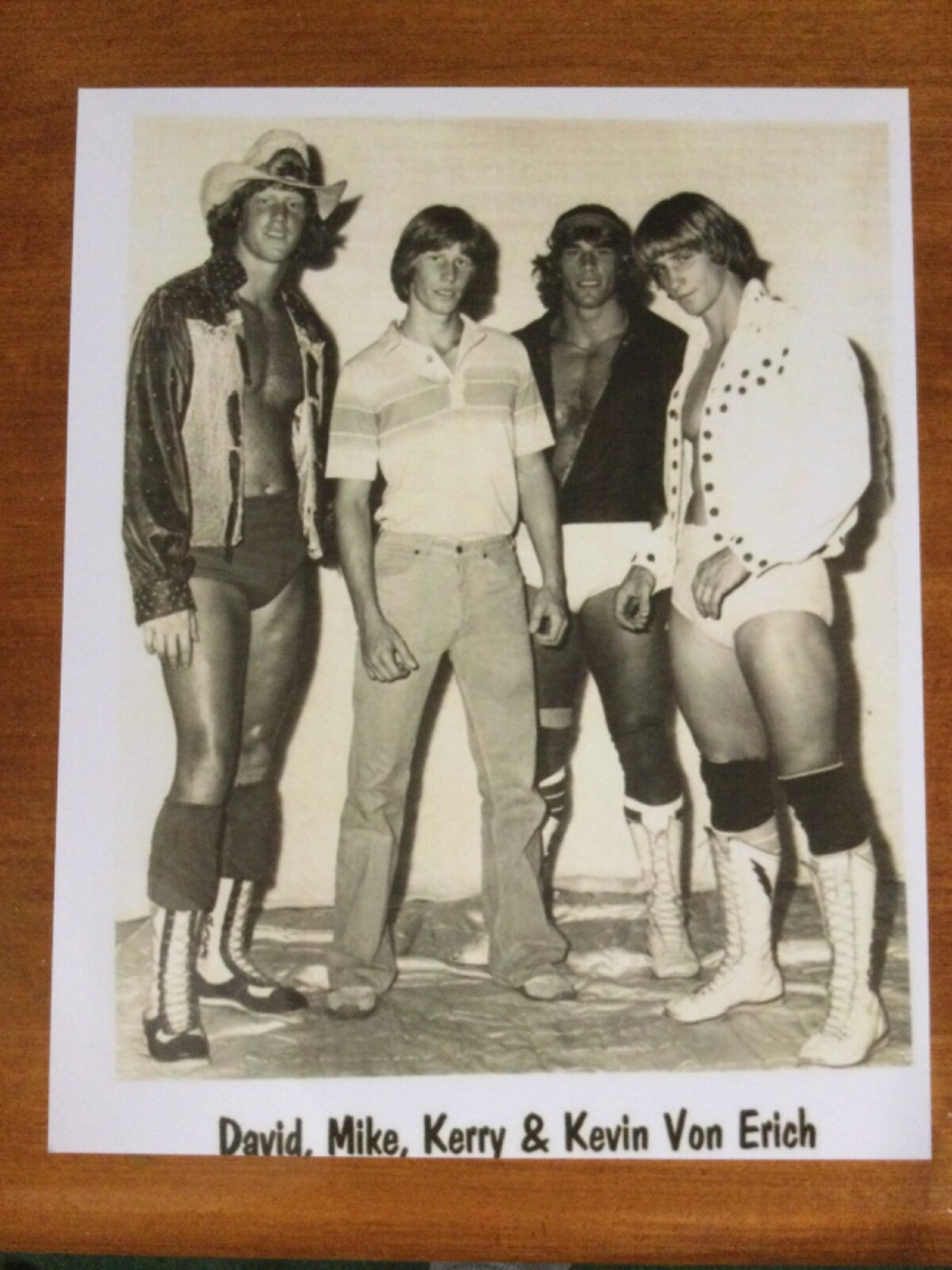 THE VON ERICH family 8x10 art print photo wrestling wccw kerry fritz ...