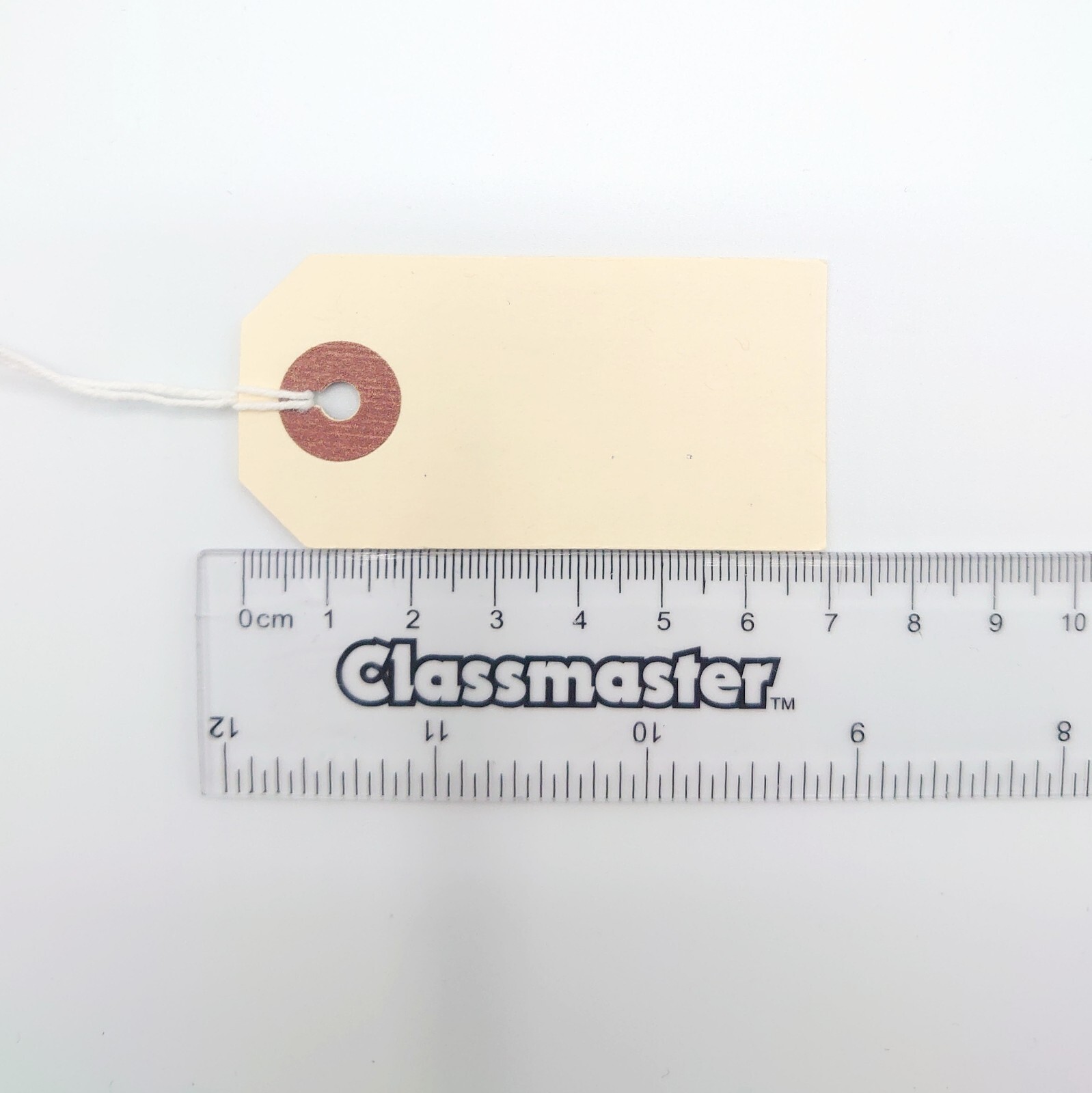 Manila Cream Strung Tags Luggage Labels String Tie on Tickets ...