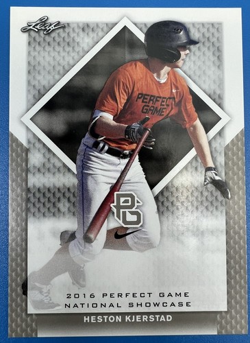 2016 Leaf Perfect Game Nat’l Showcase #223 HESTON KJERSTAD RC Baltimore ...