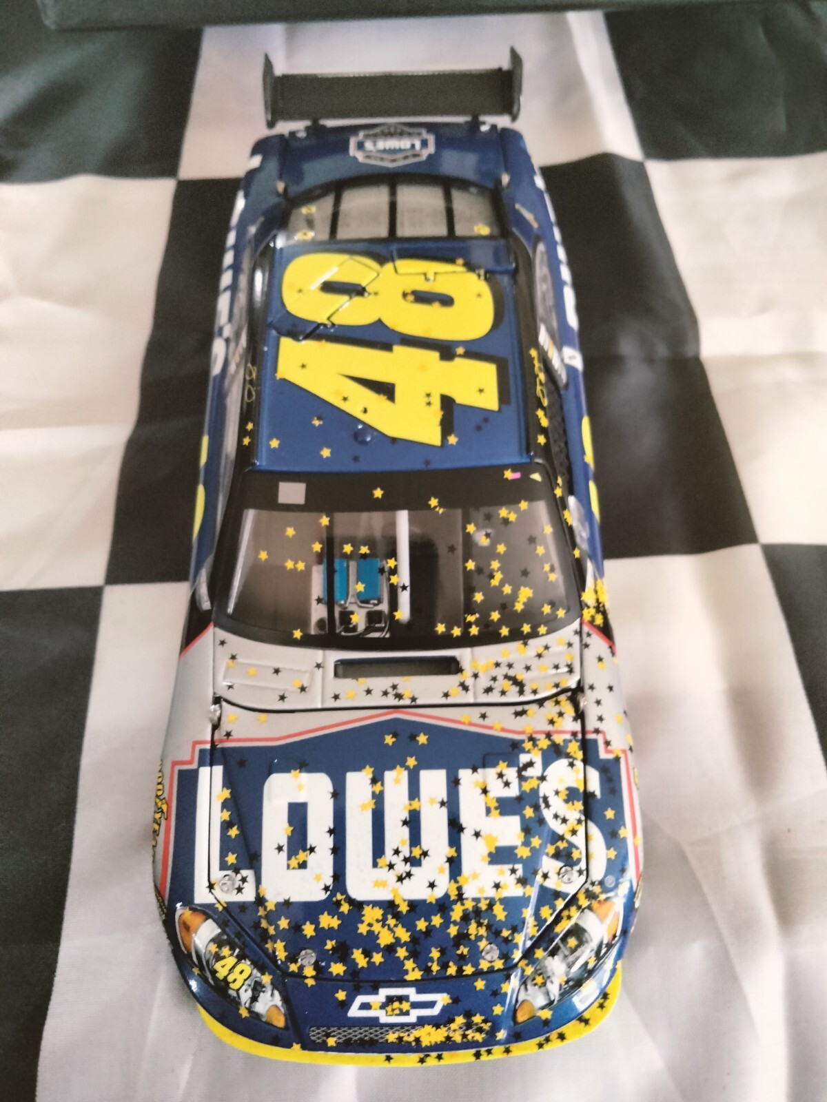 Jimmie Johnson Lowe's 4 Time Champion Raced Win Elite | eBay