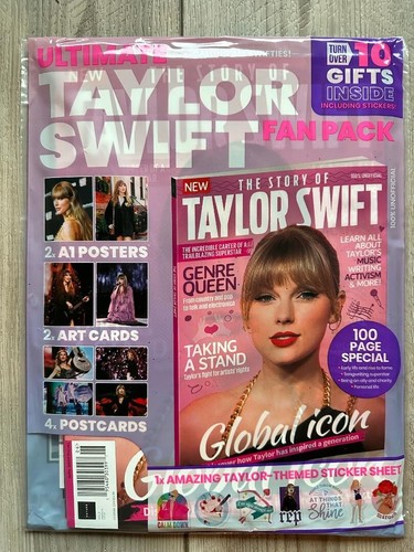 2024 Ultimate TAYLOR SWIFT Fan Pack Postcards, Art Cards, Posters ...