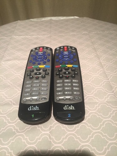 2-Dish Network Dual Tuners IR/UHF Pro Remotes 20.1 & 21.1/222,622,722 ...