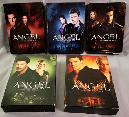 Angel (1999) Complete Series Seasons 1-5 DVD Box Sets | eBay