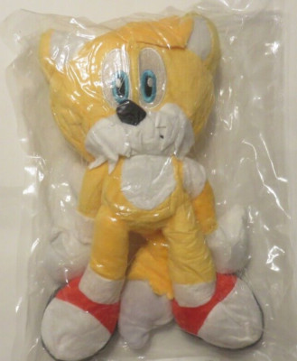Sonic The Hedgehog - Tails Plush 11'' NEW in SEALED! + Suction Cup to ...