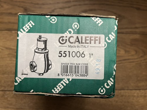 Dégazeur Séparateur d'air Avec Drain FF 1 '' CALEFFI 551006 | eBay