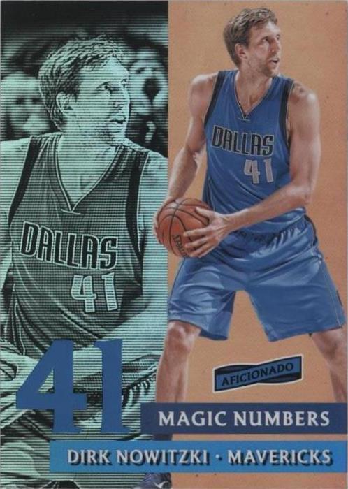 2016-17 Panini Aficionado - Magic Numbers Dirk Nowitzki #7 for sale ...