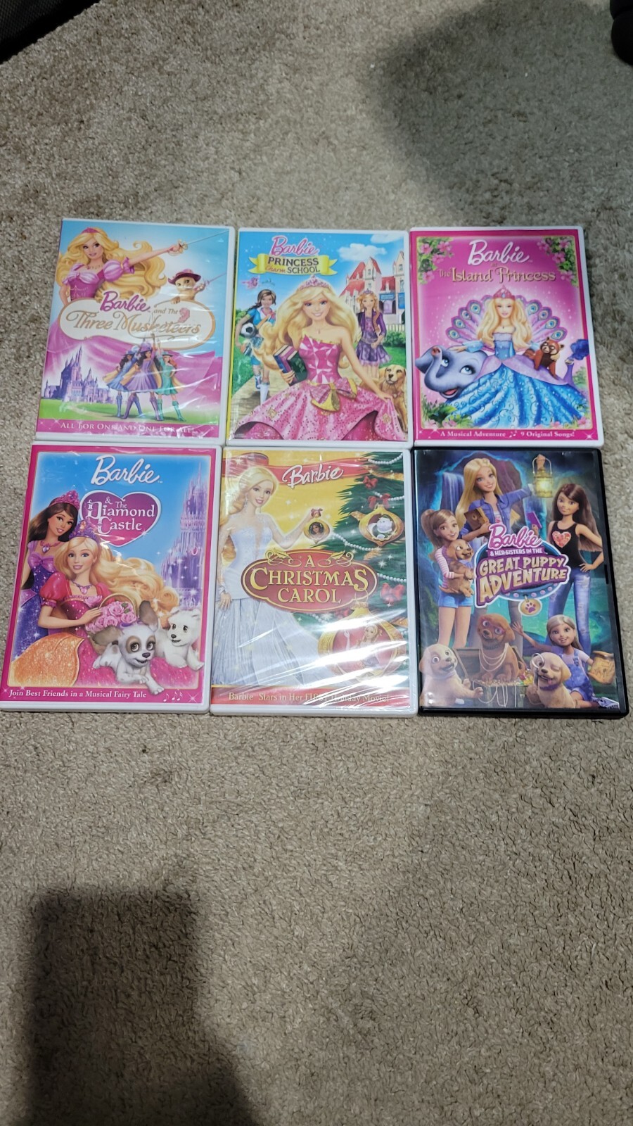 Large Lot of 13 Barbie DVDs - Titles in Description 25195028516| eBay