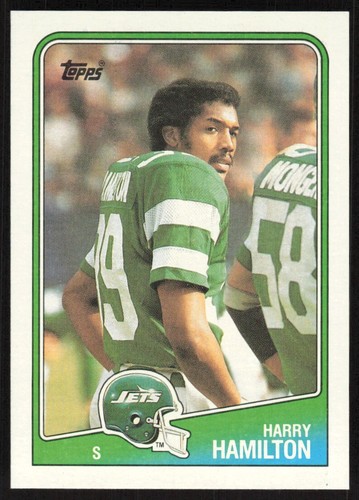 1988 Topps Football Harry Hamilton #313 New York Jets | eBay