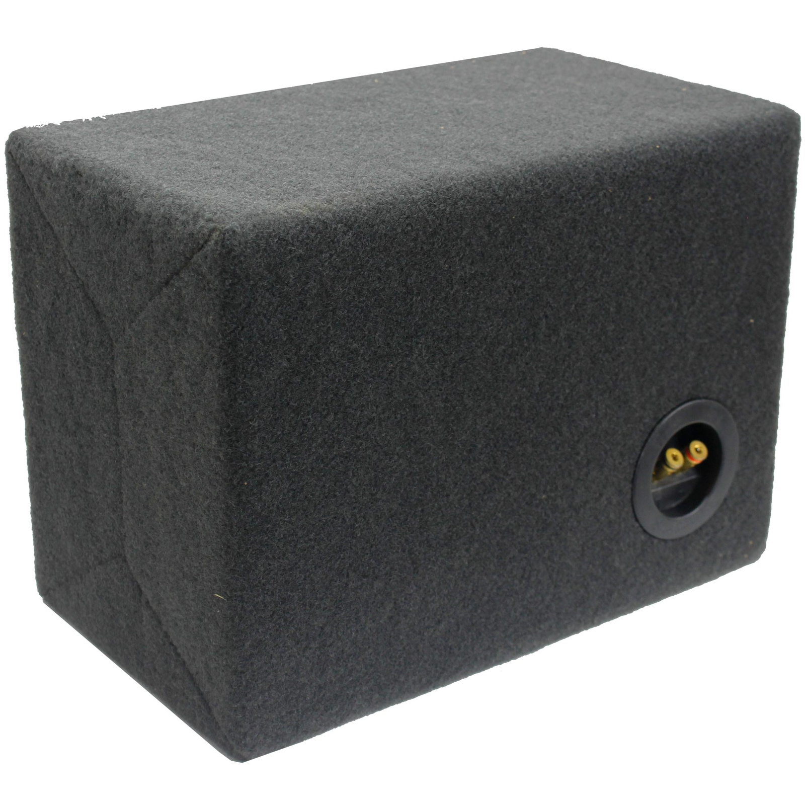 0.47 ft³ Sealed MDF Sub Enclosure Box for Single 8-Inch Car Audio ...