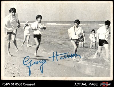 1964 Topps Beatles Black and White #165 George Harrison 3 - VG | eBay