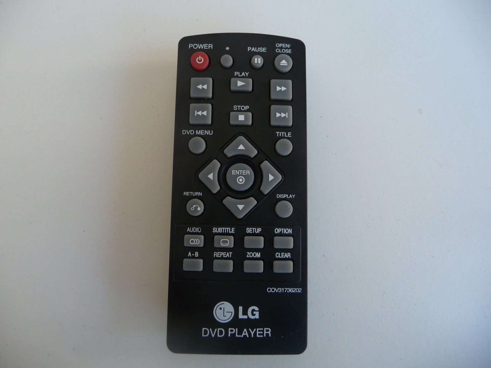 LG COV31736202 original Remote Control for LG DVD Player DP132 DP132NU ...