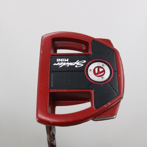 TaylorMade Spider Mini Red Putter 34 Inches 34" Black Steel Left-Handed ...