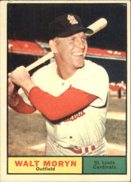 1961 Topps #91 Walt Moryn CARDINALS EX G60818 - EX | eBay