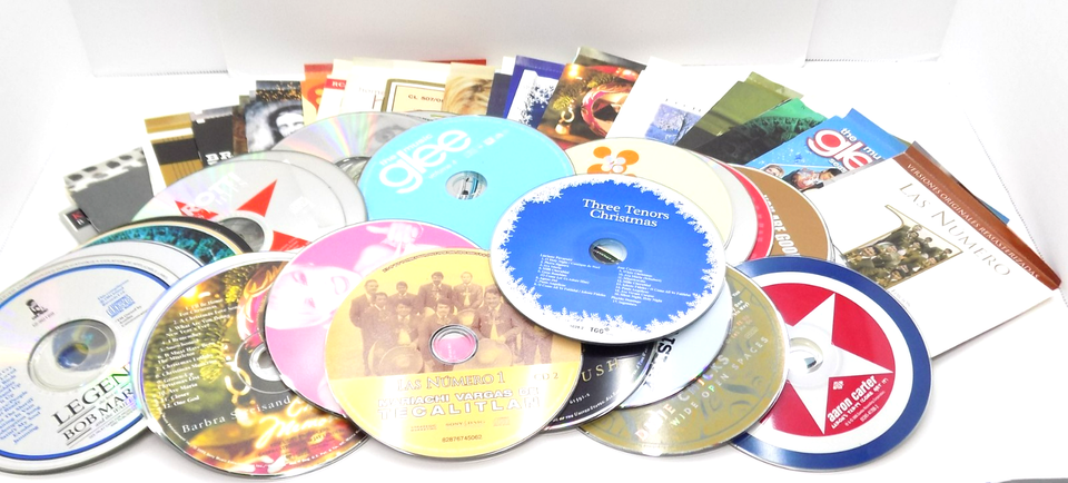 Lot of 34 Loose CDs Various Artists Genres No Jewel Cases With Original ...